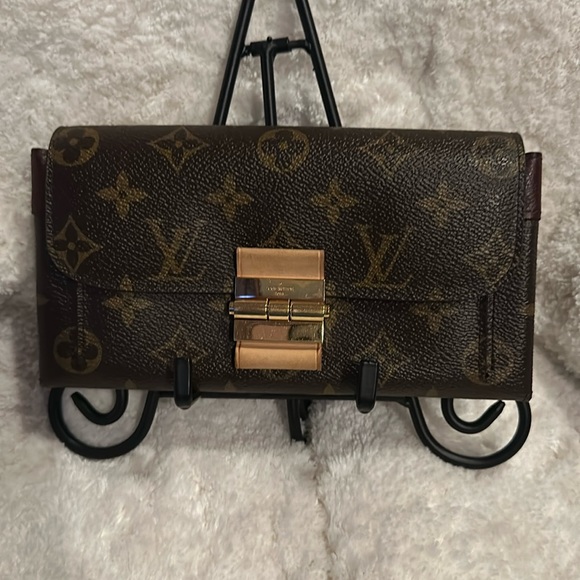 Louis Vuitton | Bags | Authentic Louis Vuitton Portefeiulle Elyse Brown ...